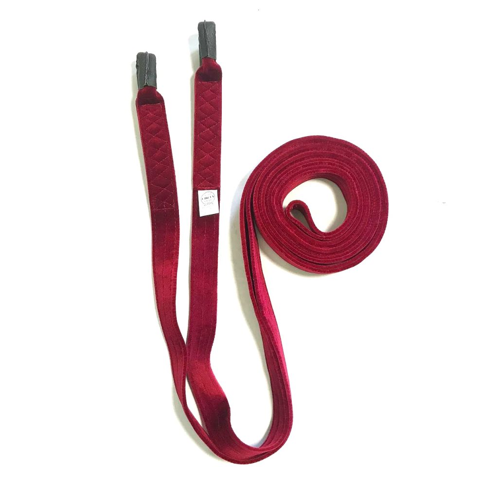Aerial straps-loops in velvet buy from - Circus For You